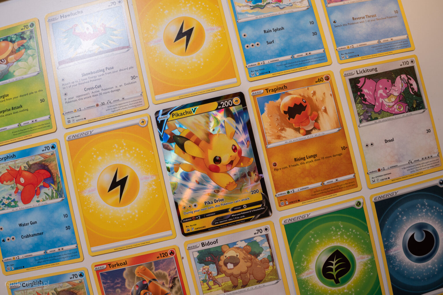 Podstawowe typy kart Pokemon TCG - Pokemon, Energia, Trener